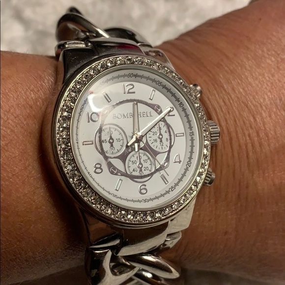 Bombshell Sportswear | Accessories | Bombshell Rhinestone Chain Link ...